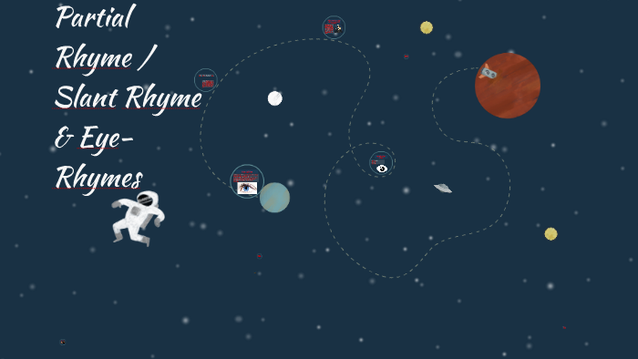 Eye- Rhymes, Partial Rhyme & Slant Rhyme by marianne fradette on Prezi