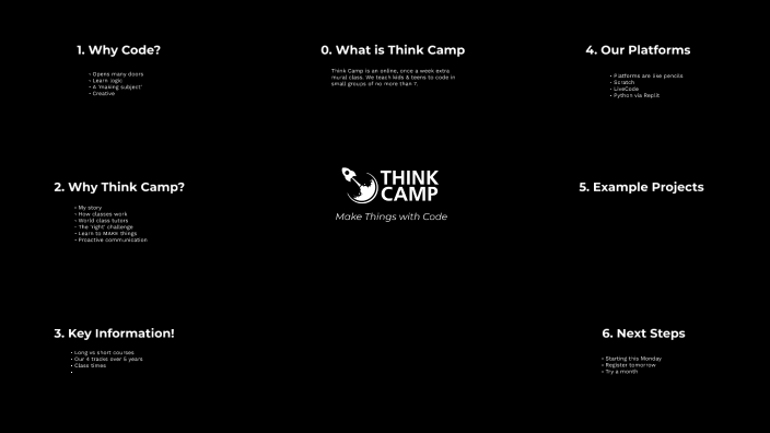 Think Camp - an introduction by John Naiker on Prezi