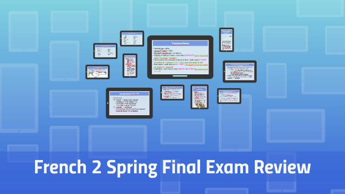 French 2 Spring Final Exam Review by Brett Chancellor on Prezi