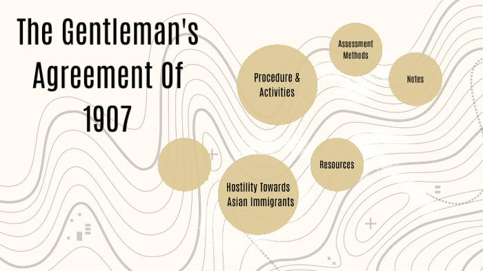 Gentleman's Agreement 1907 by Bryson Speer on Prezi
