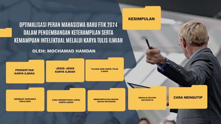 OPTIMALISASI PERAN MAHASISWA BARU FTIK 2024 DALAM PENGEMBANGAN ...