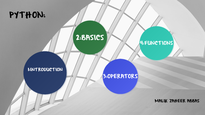 python by malik zaheer on Prezi