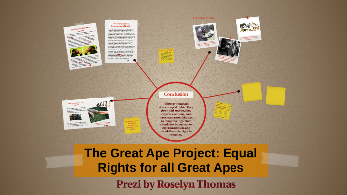 The Great Ape Project: Equal Rights for all Great Apes by Roselyn ...