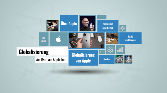Ein Beispiel der Globalisierung - Apple by 1 1 on Prezi