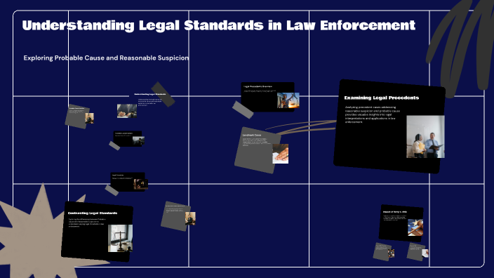 Understanding Legal Standards in Law Enforcement by Joe Borgquist on Prezi