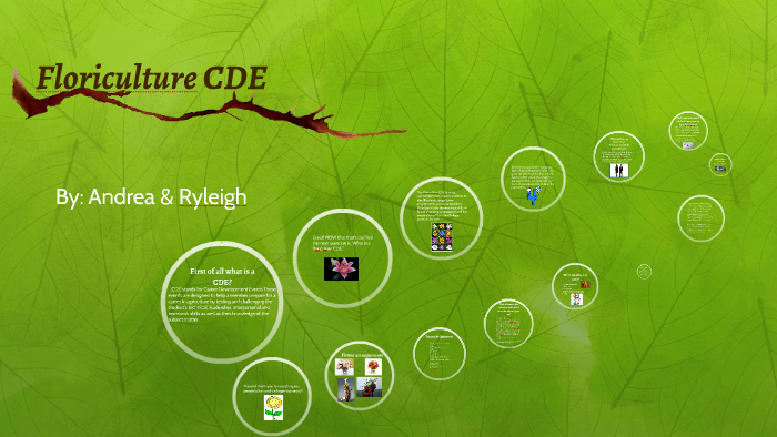 Floriculture CDE by Andrea Flores on Prezi