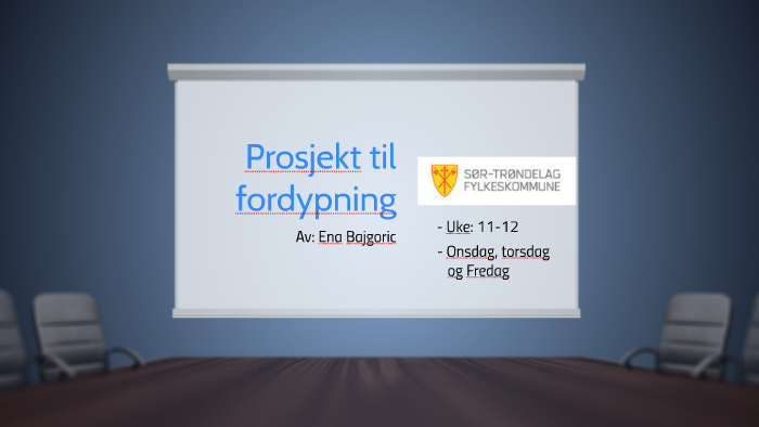 Prosjekt til fordypning by Ena Bajgoric on Prezi