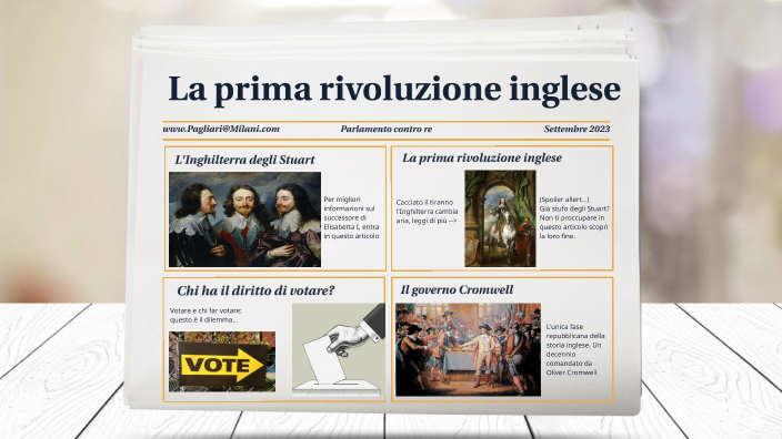 La prima rivoluzione inglese by Luca Pagliari on Prezi