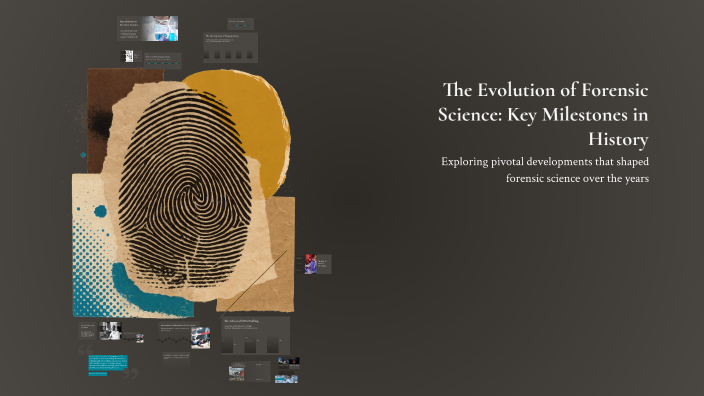The Evolution of Forensic Science: Key Milestones in History by patrick ...
