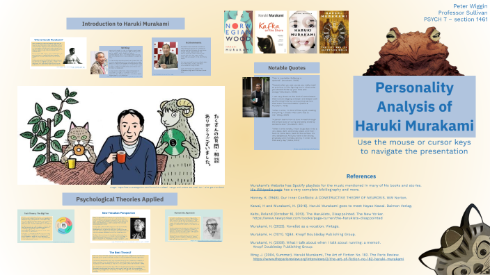 Personality Analysis of Haruki Murakami by Peter Wiggin on Prezi