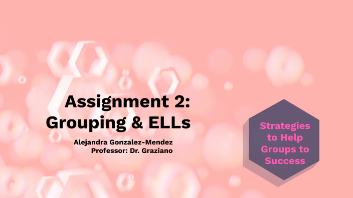 Assignment 2: Grouping & ELLs by Alejandra Gonzalez on Prezi