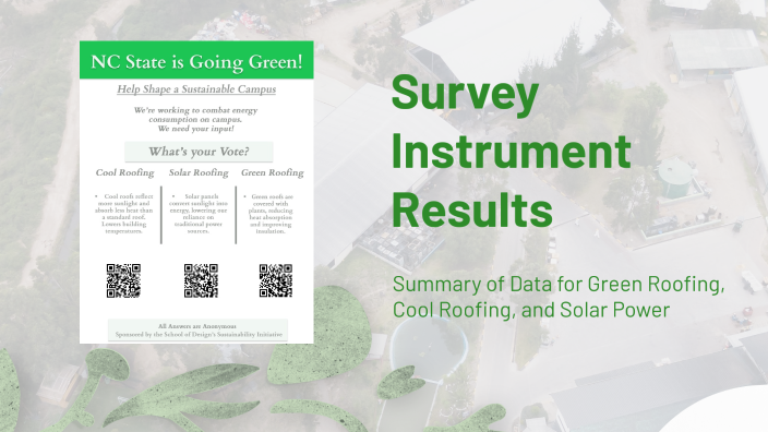 Survey Instrument Results by Joseph Markley on Prezi