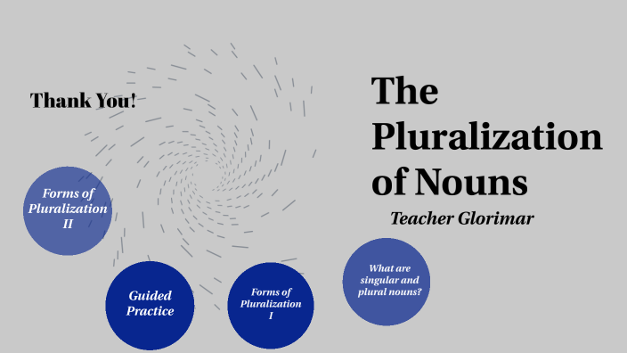 The Pluralization of Nouns by Glorimar Velez Zavala on Prezi