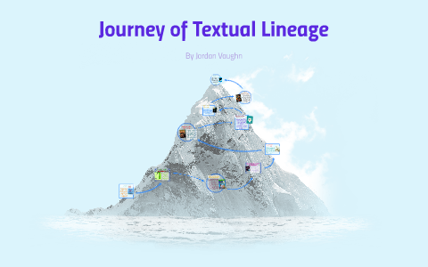 Journey of Textual Lineage by Jordan Vaughn on Prezi