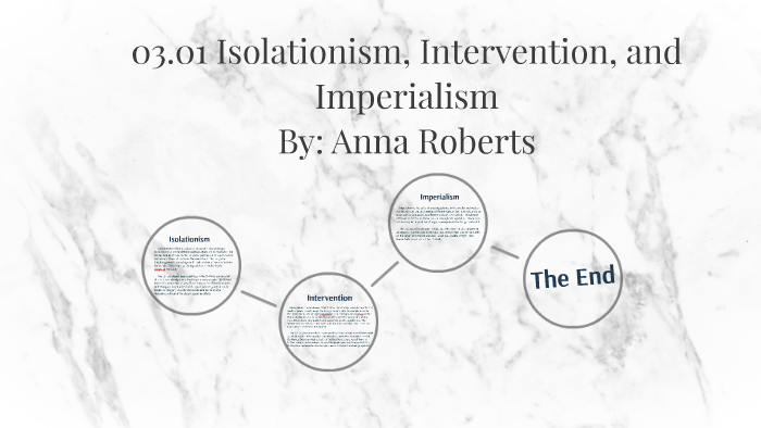 03.01 Isolationism, Intervention, and Imperialism by Anna Roberts on Prezi
