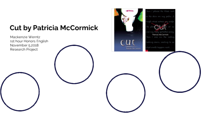 Cut By Patricia McCormick by Mackenzie Werntz on Prezi