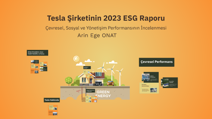 Tesla Şirketinin 2023 ESG Raporu by arin on Prezi