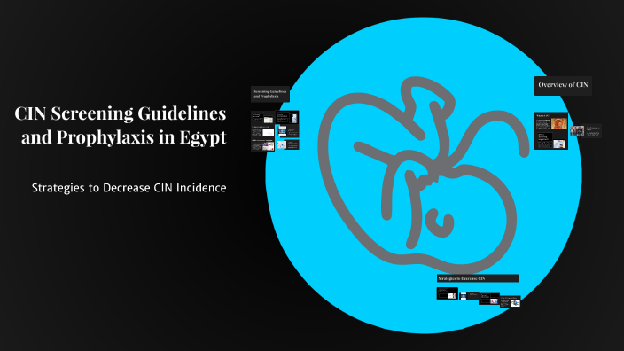 CIN Screening Guidelines and Prophylaxis in Egypt by Aly Mohamed on Prezi