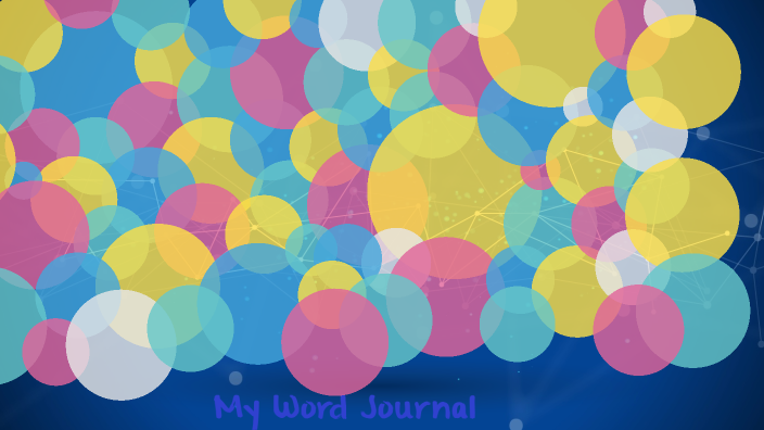 My Word Journal by Sofiya Padalitskaya on Prezi