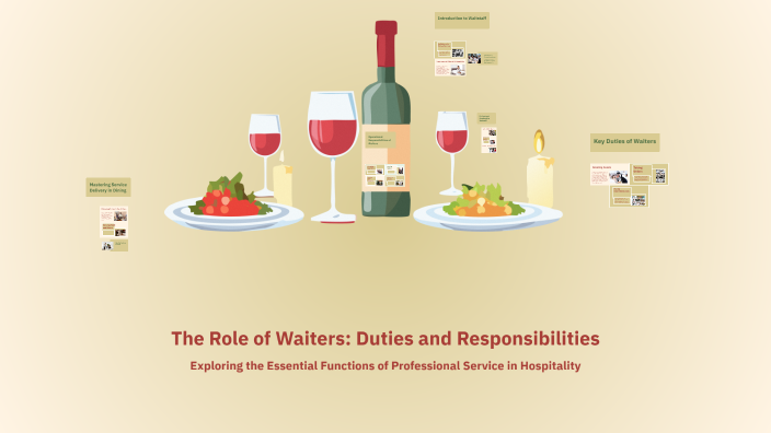 The Role of Waiters: Duties and Responsibilities by newa Shrestha on Prezi