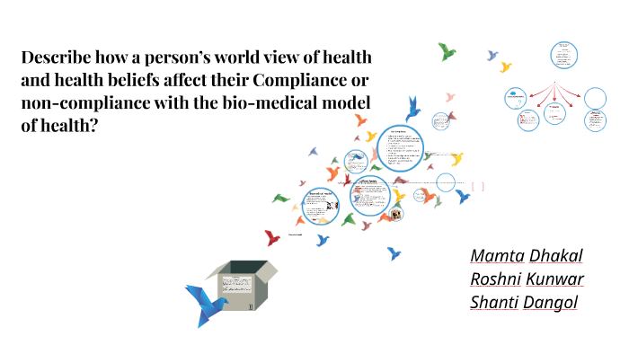 Describe how a person’s world view of health and health beli by rosie ...