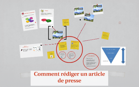 Comment rédiger un article de presse by Anne Clin on Prezi