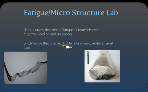 Fatigue / MicroStructure Lab by Cooper Newby on Prezi