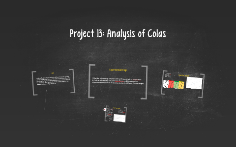 Project 13: Analysis of Colas by Melody Reynolds on Prezi