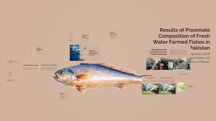 Results of Proximate Composition of Fresh Water Farmed Fishes in ...