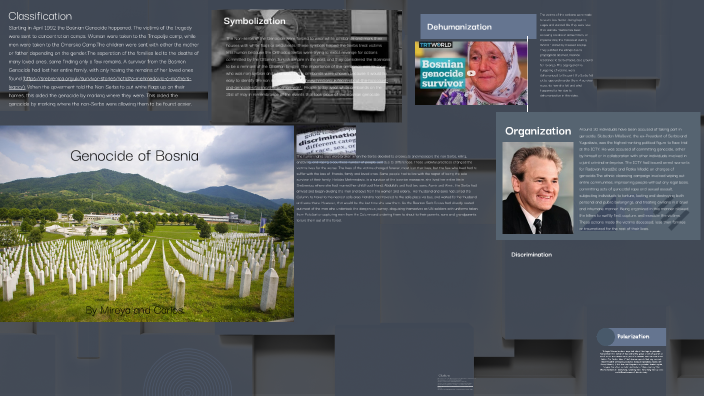 Genocide: Bosnia Classification by Carlos Franco on Prezi