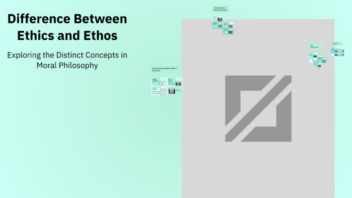 Difference Between Ethics and Ethos by mohammed HASSAN on Prezi