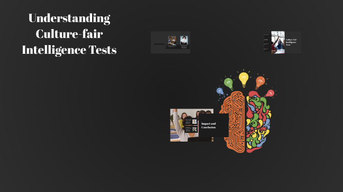 Understanding Culture-free and Culture-fair Intelligence Tests by Ella ...