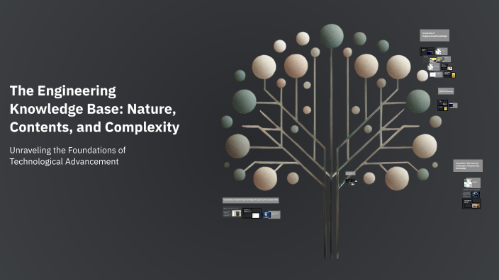 The Engineering Knowledge Base: Nature, Contents, and Complexity by ...