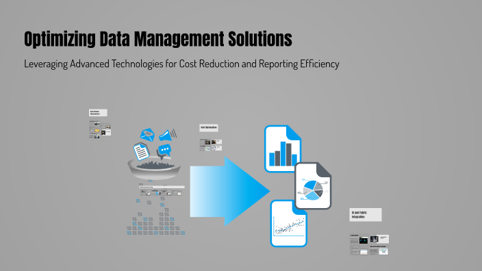 Optimizing Data Management Solutions by Manivannan Murugesan on Prezi