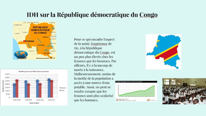 IDH sur la République démocratique du Congo by Dereck Saavedra on Prezi