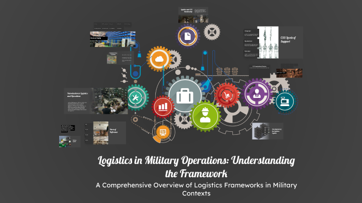Logistics in Military Operations: Understanding the Framework by HUD MD ...