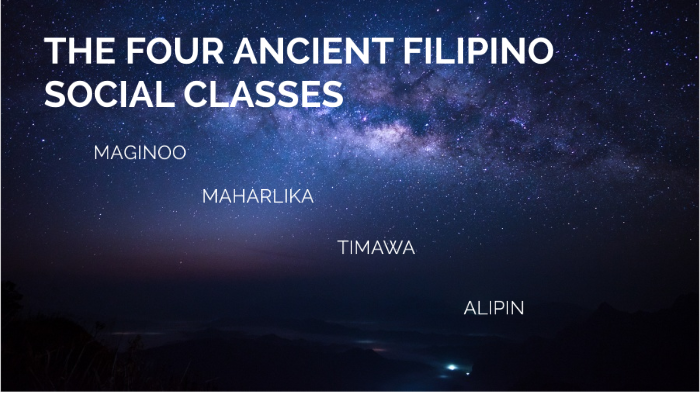 ANCIENT FILIPINO SOCIAL CLASSES by Wrean Ng on Prezi