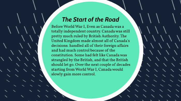 Canada's Road to Independence by Ben Rogers-Tillstone on Prezi