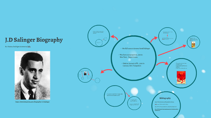 J.D Salinger Biography by antonia tello on Prezi