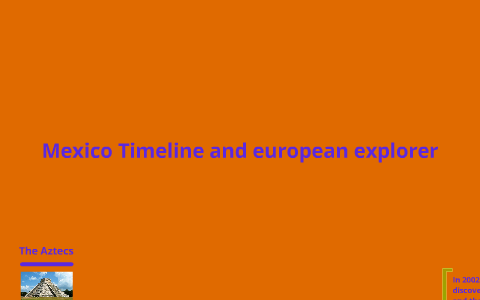 Ancient Mexico Timeline by Luke James on Prezi