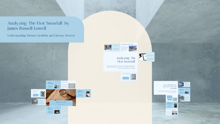 Analyzing 'The First Snowfall' by James Russell Lowell by Leonardo ...
