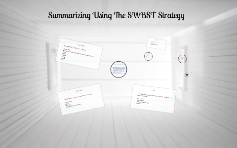 Summarize: The SWBST Strategy by Monique T on Prezi