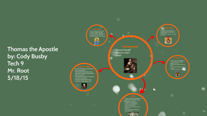 Thomas the Apostle by Cody Busby on Prezi