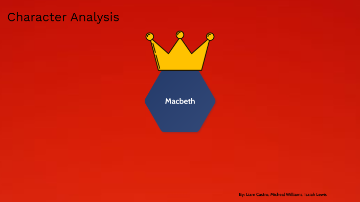 Macbeth Character Analysis by Liam Castro on Prezi