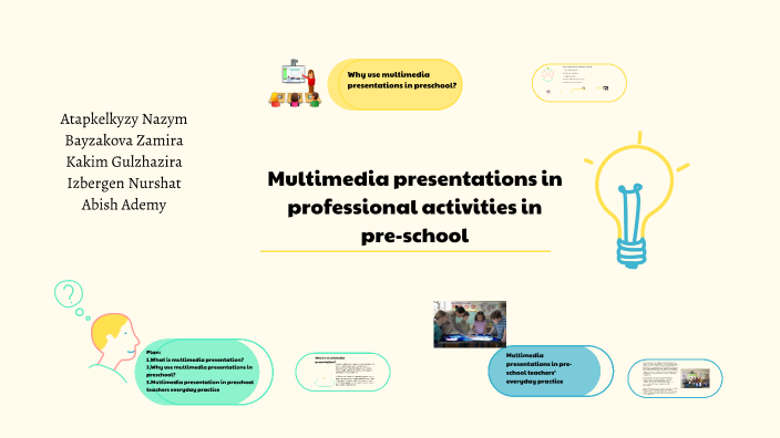 Multimedia presentations in professional activities by Nazym ...