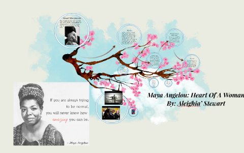Maya Angelou: Heart Of A Woman by Aleighia' Stewart on Prezi