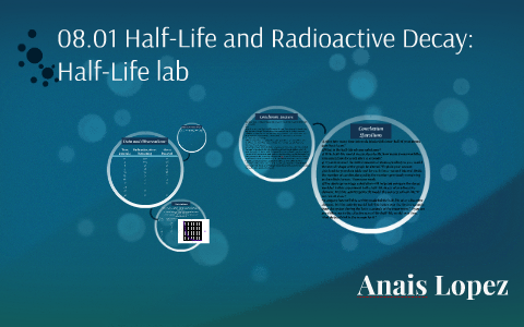 08.01 Half-Life and Radioactive Decay: Half-Life lab by on Prezi