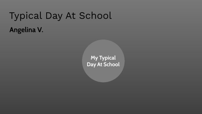 My typical day at school by ANGELINA VU on Prezi