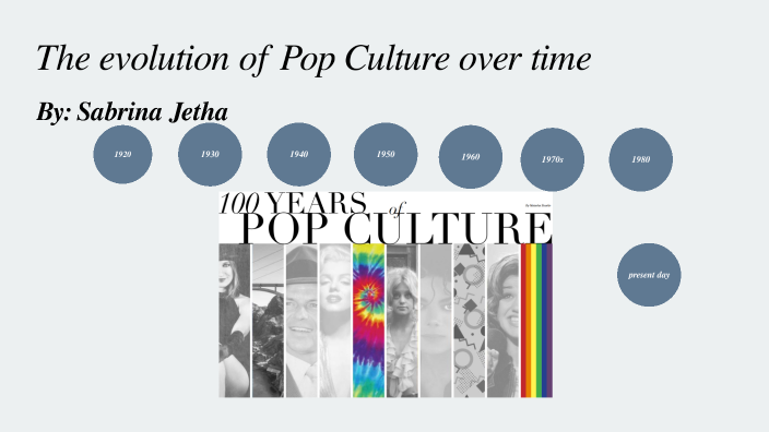 pop culture evolution by Sabrina Jetha on Prezi