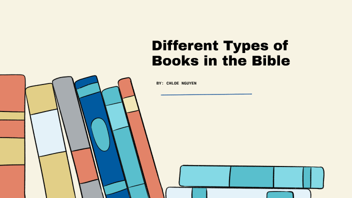 Different Types of Books in the Bible by Chloe Nguyen on Prezi